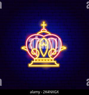 Crown neon sign Stock Vector Image & Art - Alamy