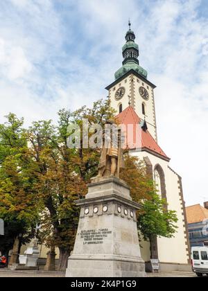 Tabor, Czech Republic - July 30, 2018: Historic city center Stock Photo ...