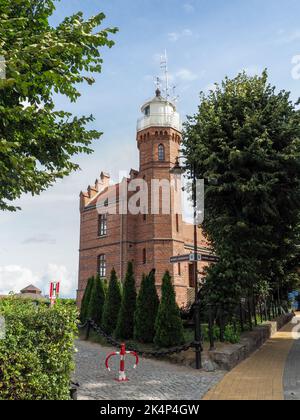 Poland: several lighthouses of the Polish Baltic Sea Stock Photo - Alamy