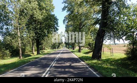 Gronowo, Poland - August 9, 2018: border area with Soviet Union Stock ...