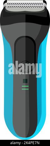 Electric razor icon blue vector Stock Vector Image & Art - Alamy