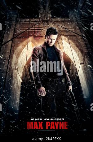 MARK WAHLBERG POSTER, MAX PAYNE, 2008 Stock Photo - Alamy