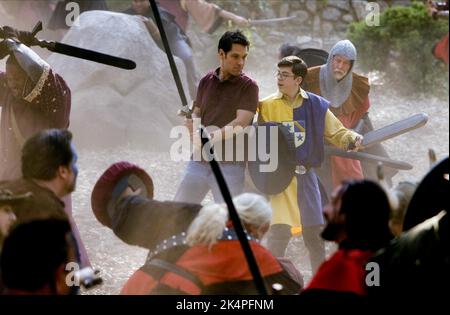 CHRISTOPHER MINTZ-PLASSE, PAUL RUDD, ROLE MODELS, 2008 Stock Photo - Alamy