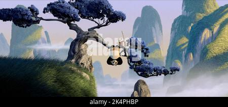 MASTER SHIFU, PO THE PANDA, KUNG FU PANDA, 2008 Stock Photo - Alamy