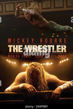 MICKEY ROURKE POSTER, THE WRESTLER, 2008 Stock Photo - Alamy