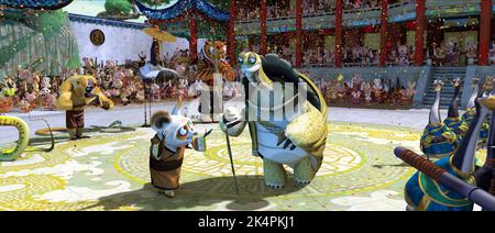 MASTER OOGWAY, MASTER SHIFU, KUNG FU PANDA, 2008 Stock Photo - Alamy
