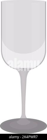 Empty Cocktail glass isolated illustration Stock Vector Image & Art - Alamy