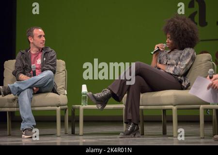 Ferrara, Italy. 2nd Oct, 2022. Last day of the Internazionale Magazine ...