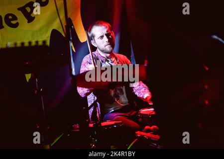 Charlie Harman of British rock band Will and the People performs live ...