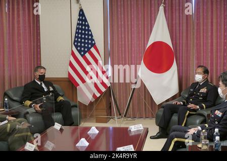U.S. Pacific Command Chief of Staff Maj. Gen. Eric Wendt (middle right ...
