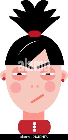 Cheating isolated cartoon vector illustration. Student peeking in ...