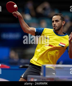 CHENGDU, CHINA - OCTOBER 4, 2022 - Valenta Young of Czech Republic ...