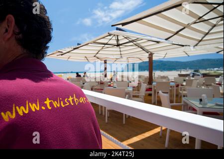 Twist Bar, New Kiosk, Poetto e Sella del Diavolo, Cagliari, Sardinia ...