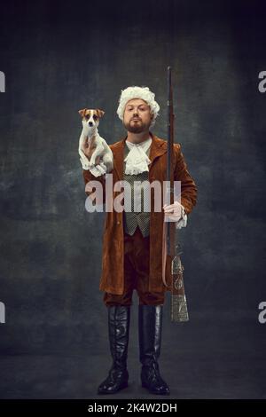 Portrait of fashionable fat man Stock Photo - Alamy