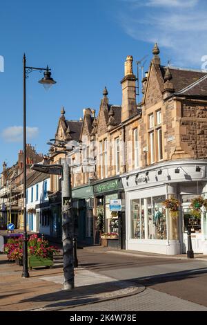 High Street, Dunblane, Stirling, Scotland Stock Photo - Alamy