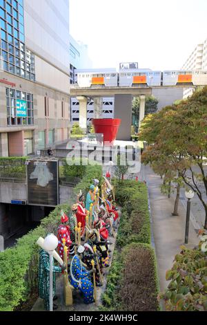 A Public Art in the city of Tachikawa Tokyo Japan Stock Photo - Alamy