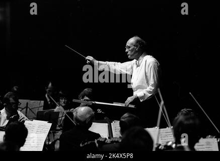 Maurice Abravanel, American orchestra conductor, Utah Symphony, Teatro ...