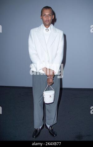 Stromae attending the Chanel Womenswear Spring/Summer 2026 show as part ...