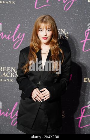 Amelia Gething arrives for the UK premiere of Sky Original's Mary and ...