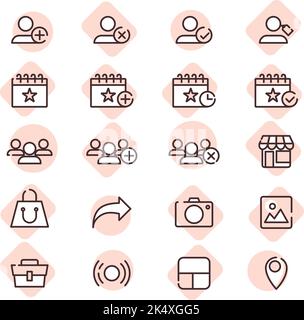 Isolated settings mobile app. Vector illustration design Stock Vector ...