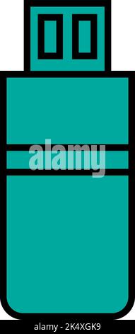 USB icon technology, connect device sign, electronic portable symbol ...