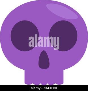 halloween skull head isolated icon Stock Vector Image & Art - Alamy