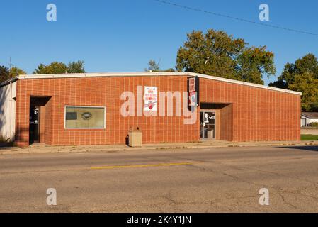 Ladd, Illinois - United States - October 3rd, 2022: Bowling alley in ...