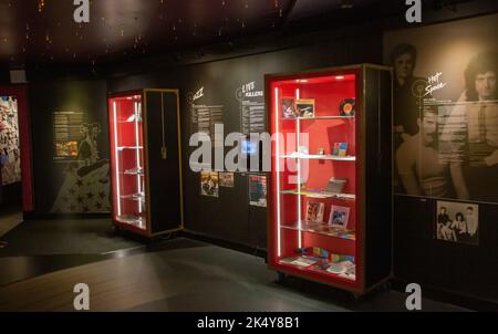 Queen Studio Experience museum in Montreux, Switzerland, is in the ...
