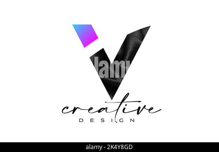 Black Silk Letter W Logo Design with Textile Material Texture and ...