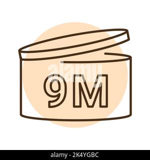 After Opening Use Icons. Expiration date symbols. Vector illustration ...