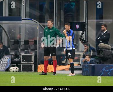 Kristian Asllani of Fc Inter during the Italian Serie A, Football match ...