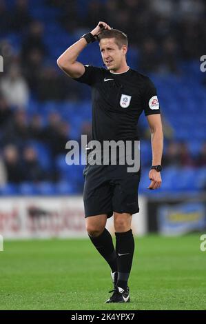 Referee John Brooks during the Sky Bet Championship Play-Off Final ...