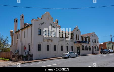 Build in the 1840's, the Royal Hotel Motel was originally known as ...