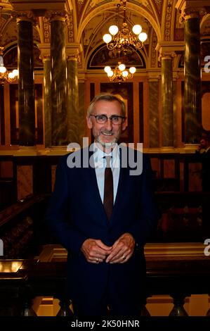 Innenminister/Sportminister Armin Schuster beim Empfang der DFB ...