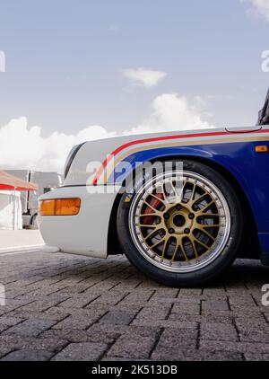 A Classic car at the GP Assen TT racetrack Circuit Stock Photo - Alamy