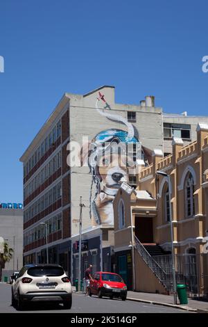 A mural on a Cape Town street urges reconciliation in South Africa ...