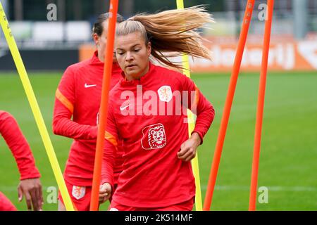 ZEIST, NETHERLANDS - OCTOBER 5: Kayleigh van Dooren of the Netherlands ...