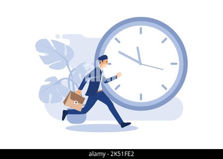 Deadline being hurry and time concept Stock Vector Image & Art - Alamy