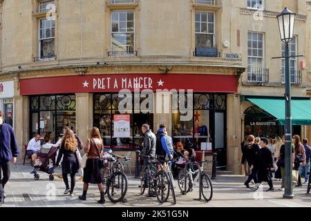 High street shop fronts in Bath Stock Photo - Alamy