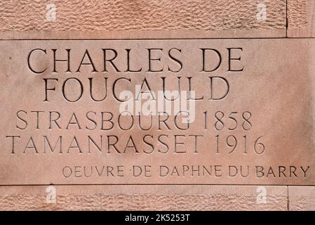 Priest Charles de Foucauld (1858-1916) Hermit of the Sahara Stock Photo ...