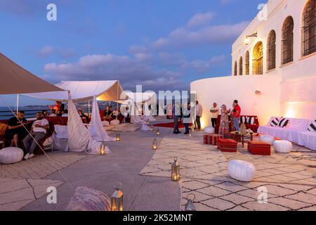 Morocco, Tanger-Tetouan region, Tangier, Ibn Battouta Memory Exhibition ...