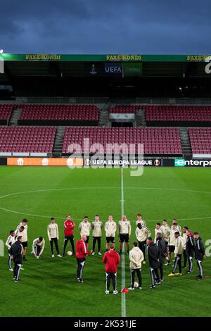 Herning, Denmark. 5 October 2022, Herning - group, team, players of ...