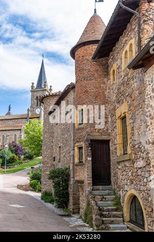 France, Loire, Le Crozet, Villages and towns of character label, Cote ...