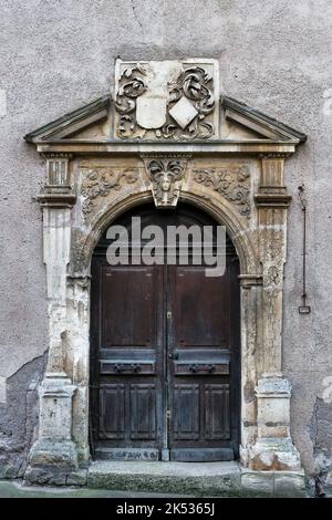 France, Meurthe et Moselle, Liverdun, old Liverdun and the Corbin ...