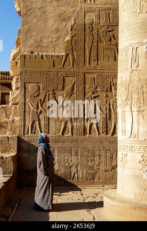 Temple of Kom Ombo and Crocodile Museum Stock Photo - Alamy