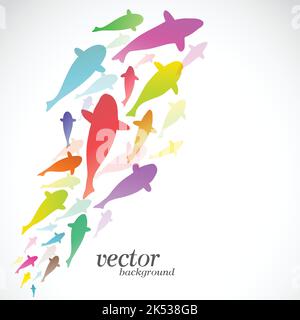 colorful koi fish Stock Vector Image & Art - Alamy