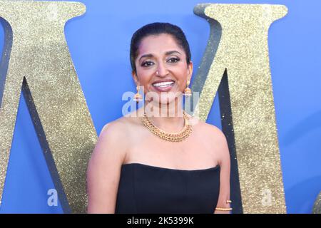 Sindhu Vee, Cast and filmmakers attend the World Premiere of Roald Dahl ...