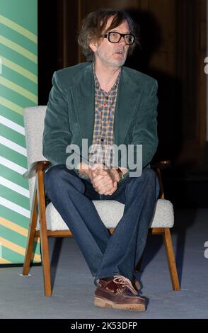 Singer, musician and radio presenter Jarvis Cocker at Edinburgh ...
