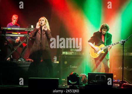 Steve Hackett on guitar, Nad Sylvan on vocals & Roger King on keyboards ...