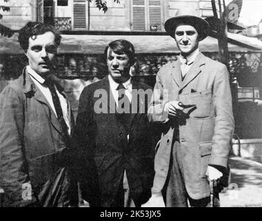 Modigliani. Portrait of Pablo Picasso by Amedeo Clemente Modigliani ...
